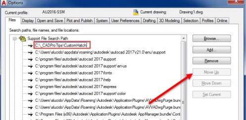 Add Custom Hatch Patterns to AutoCAD