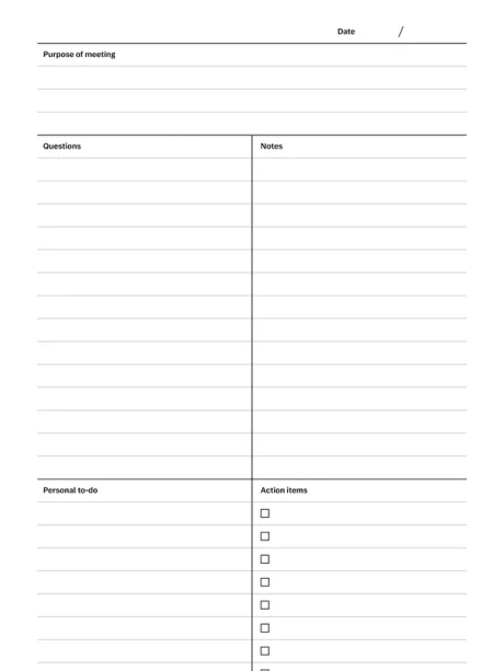 Free Note Taking Templates for 2026