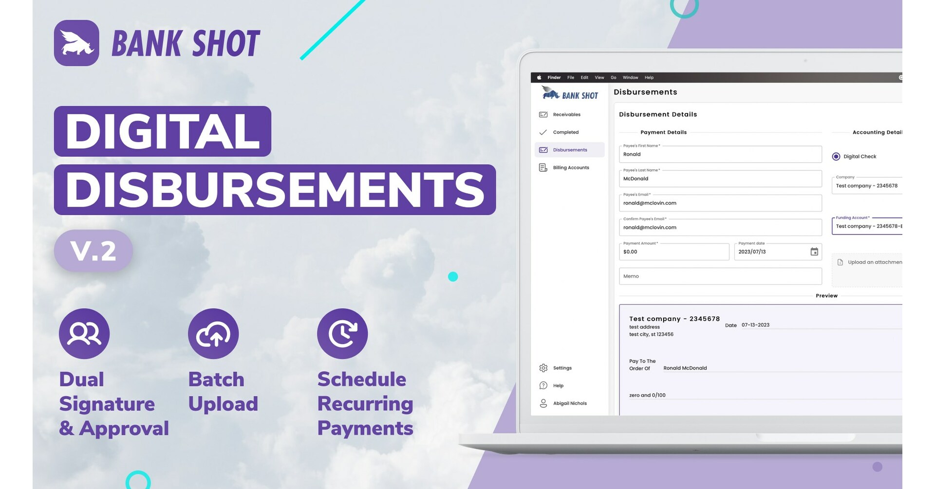 Top Digital Disbursements Company Picks